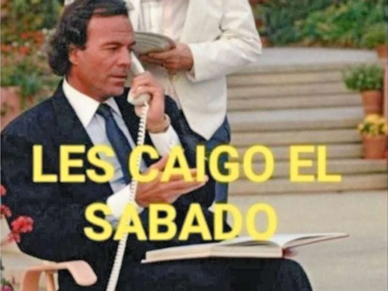 Un clásico: los mejores memes de Julio Iglesias a días de que empiece ...
