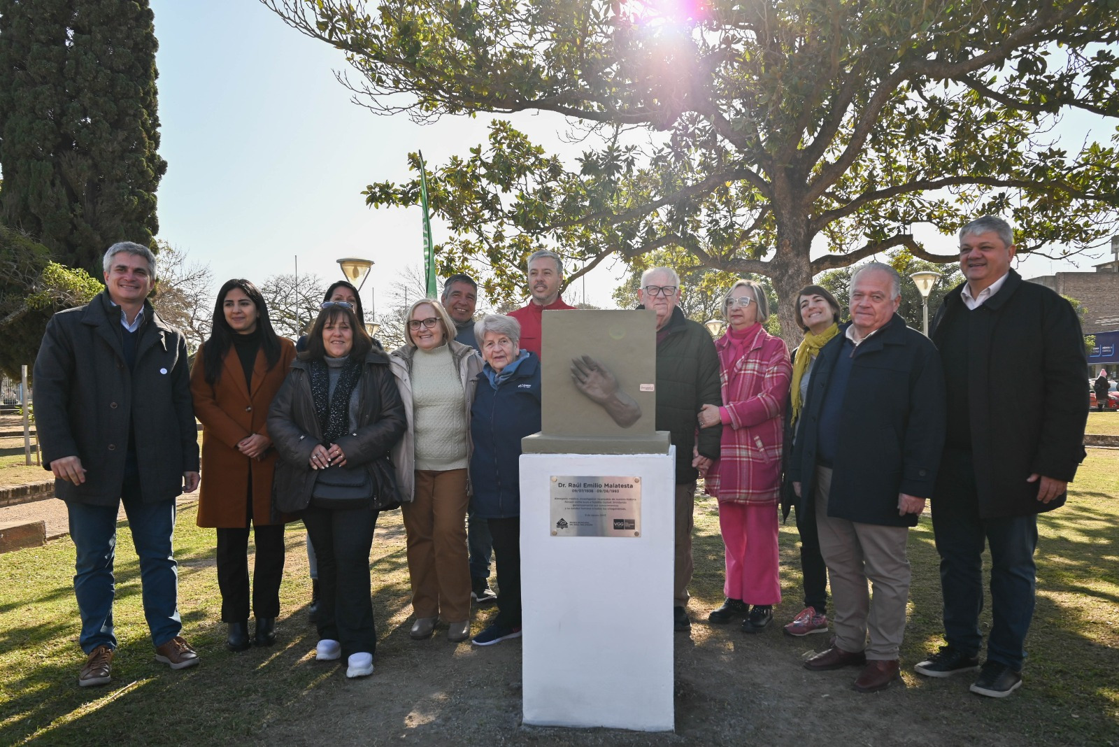 Municipio villagalvense homenajeó al doctor Raúl Malatesta con un ...