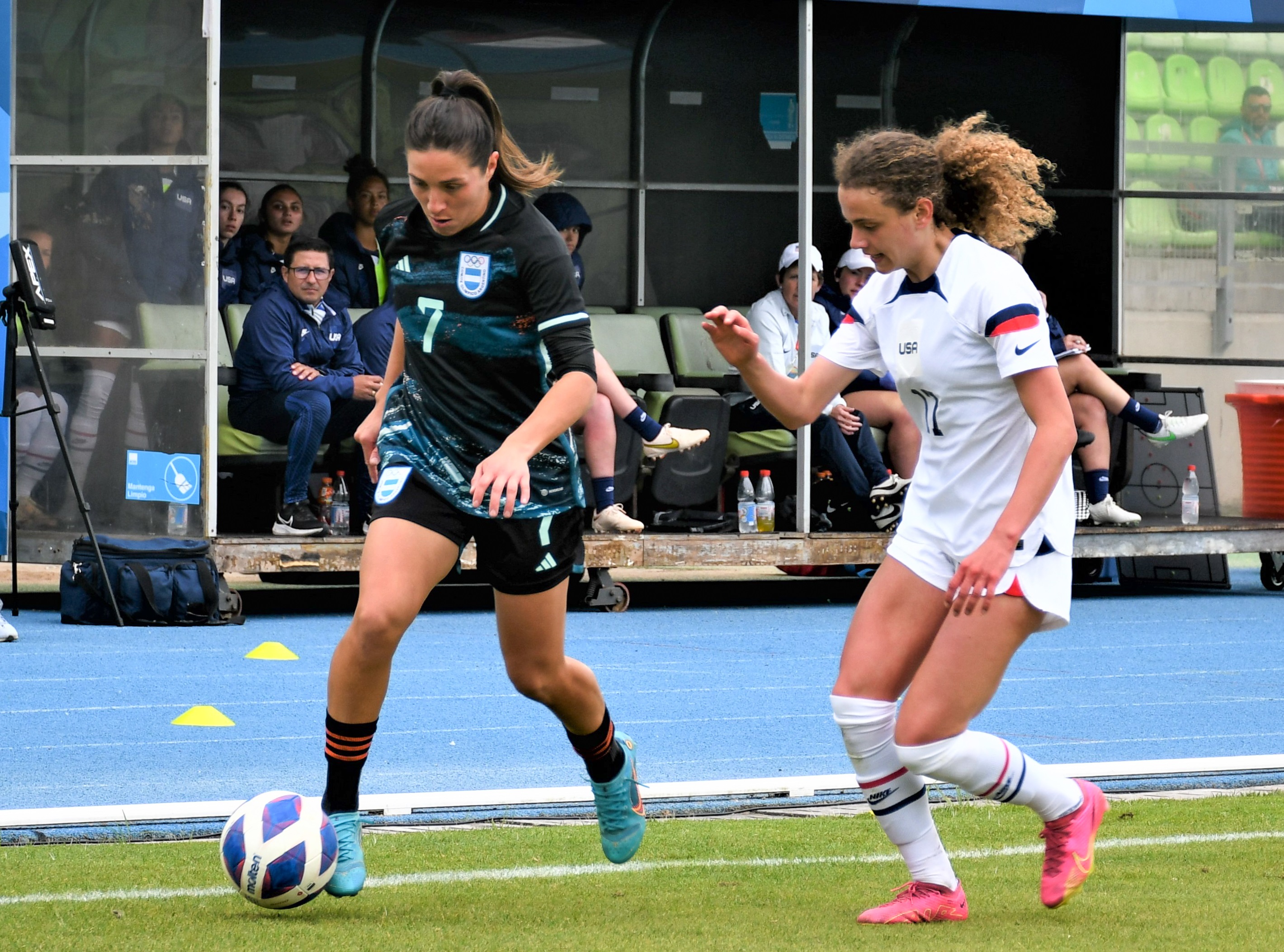 Argentina perdió por goleada ante Estados Unidos y peligra la ...
