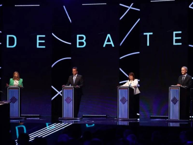 Los números del debate: la transmisión alcanzó picos de 36 puntos entre ...