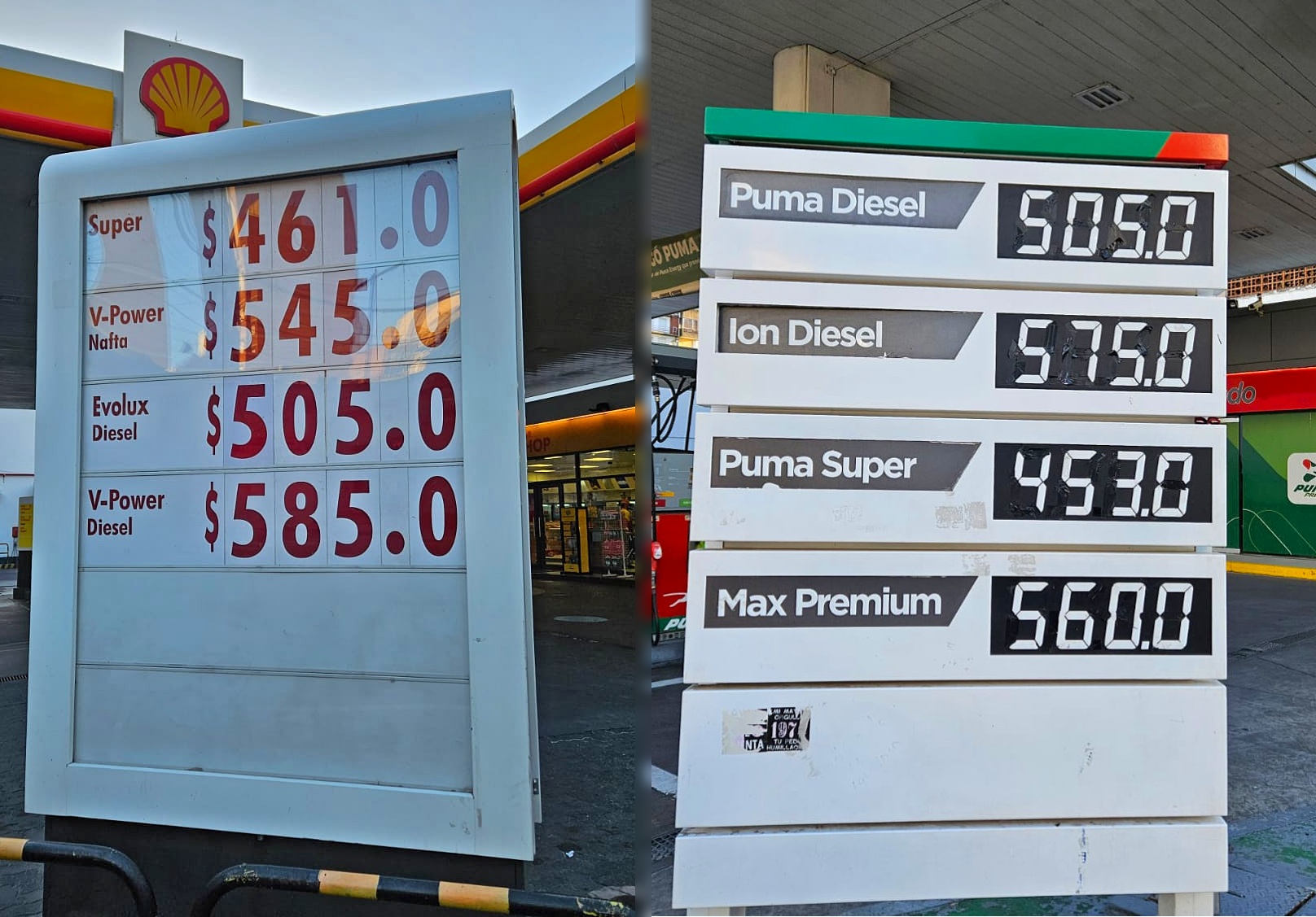 Lo que se viene: Puma y Shell aumentaron de nuevo sus combustibles en Rosario, esta vez un 15% ...