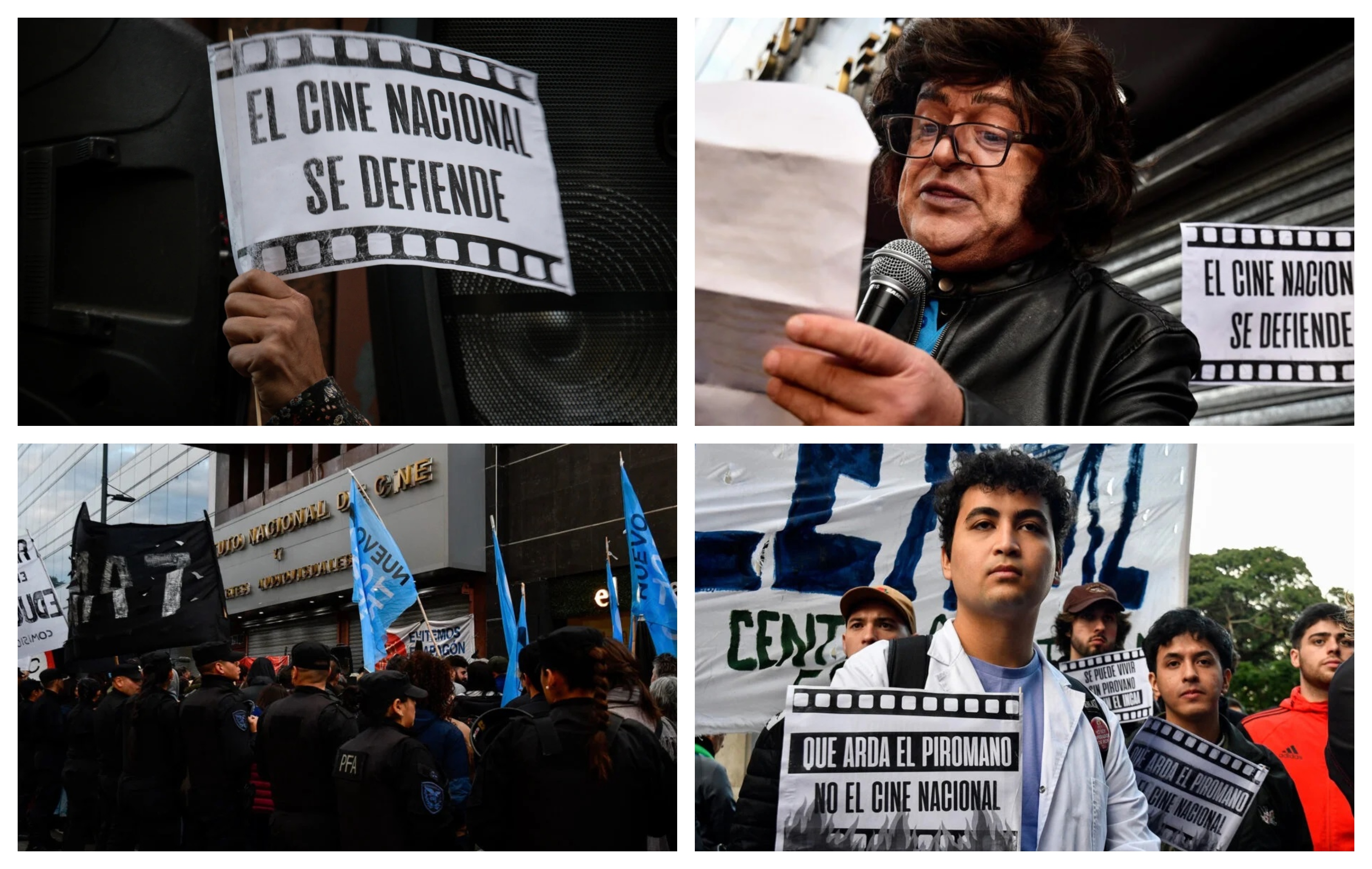 Realizaron un abrazo al Instituto Nacional del Cine en defensa de la ...