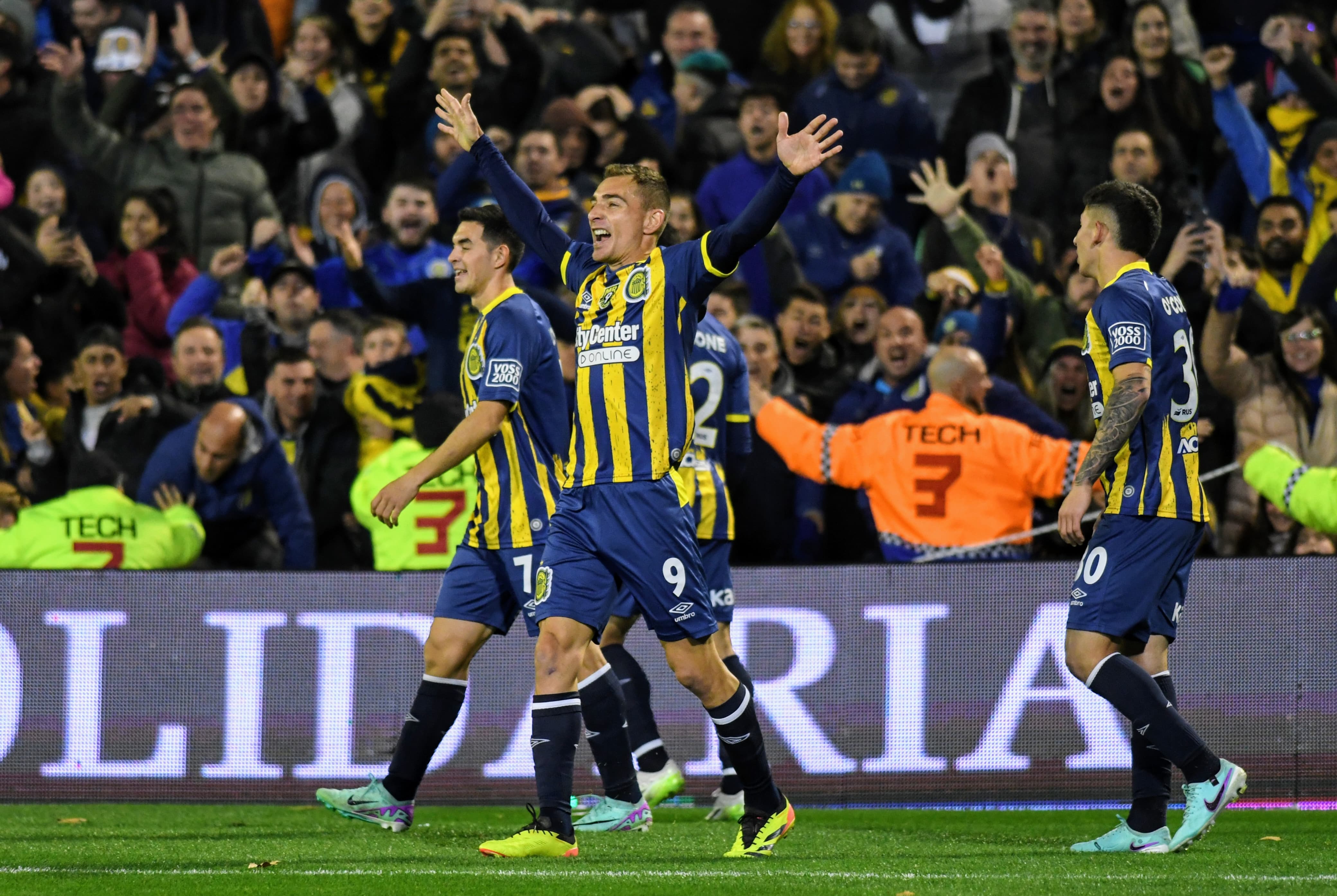 Ruben volvió y cumplió con la especialidad de la casa: festejar un gol ...