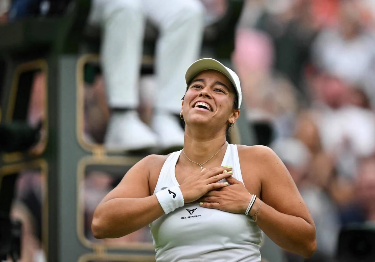 Batacazo en Wimbledon: Jessica Bouzas Maneiro eliminó a la campeona ...