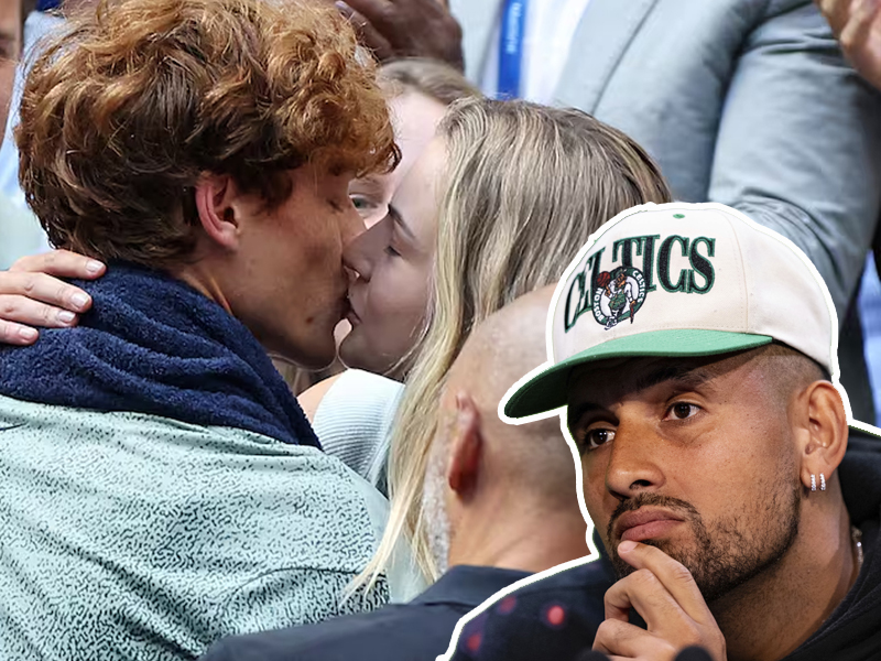 Sinner, Kalinskaya y Kyrgios: un beso, un posteo y doping en el US Open - EL CIUDADANO