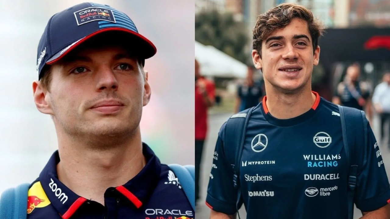 Con el respaldo del campeón: “Está haciendo un gran trabajo”, afirmó Max Verstappen sobre Franco ...